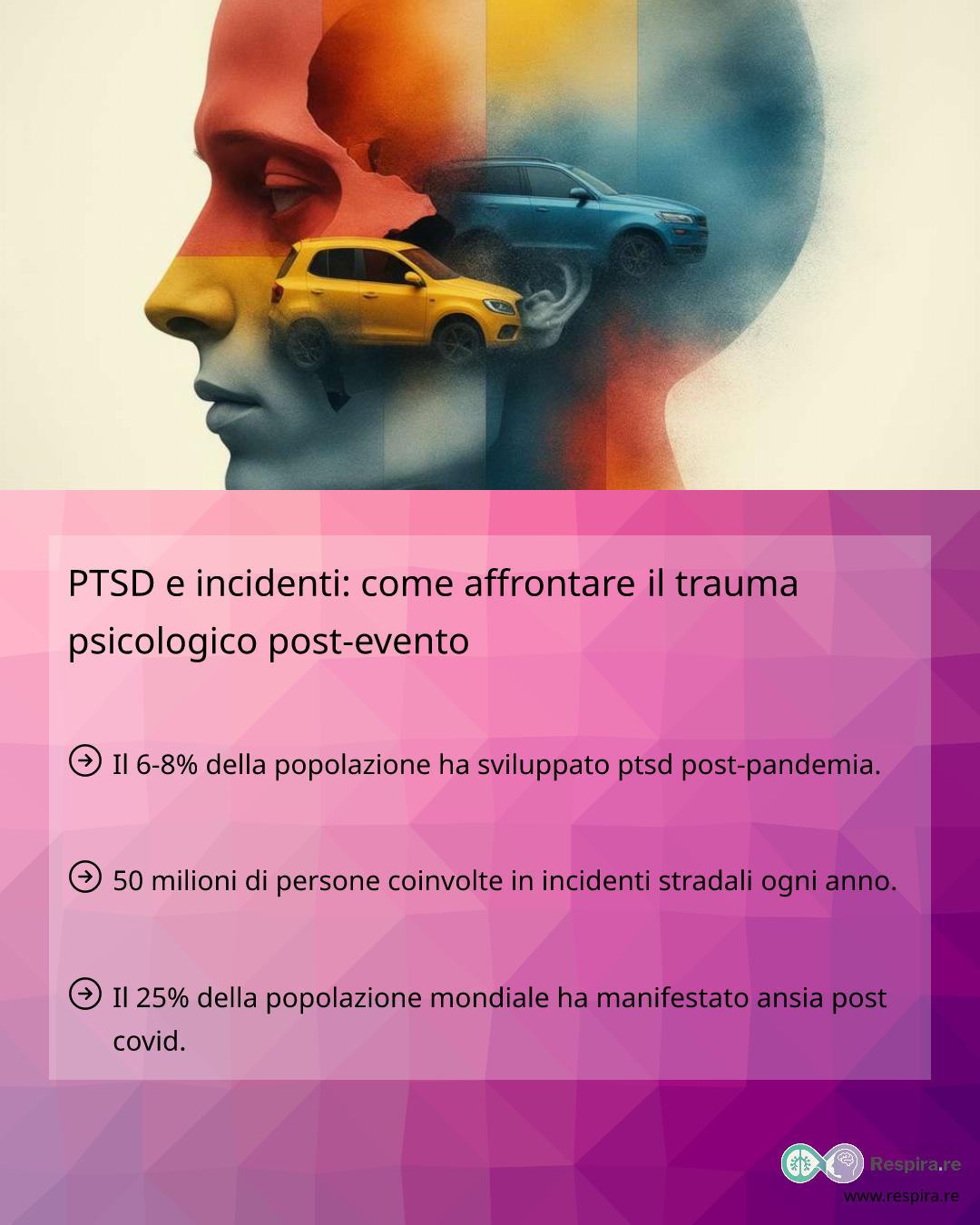 PTSD e incidenti: come affrontare il trauma psicologico post-evento ...
