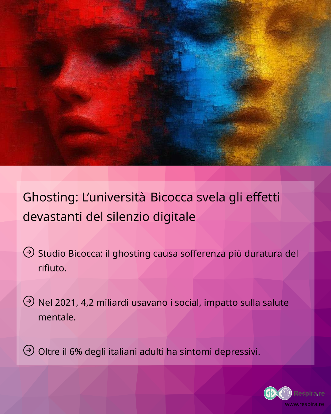 Ghosting: L'università Bicocca svela gli effetti devastanti del ...