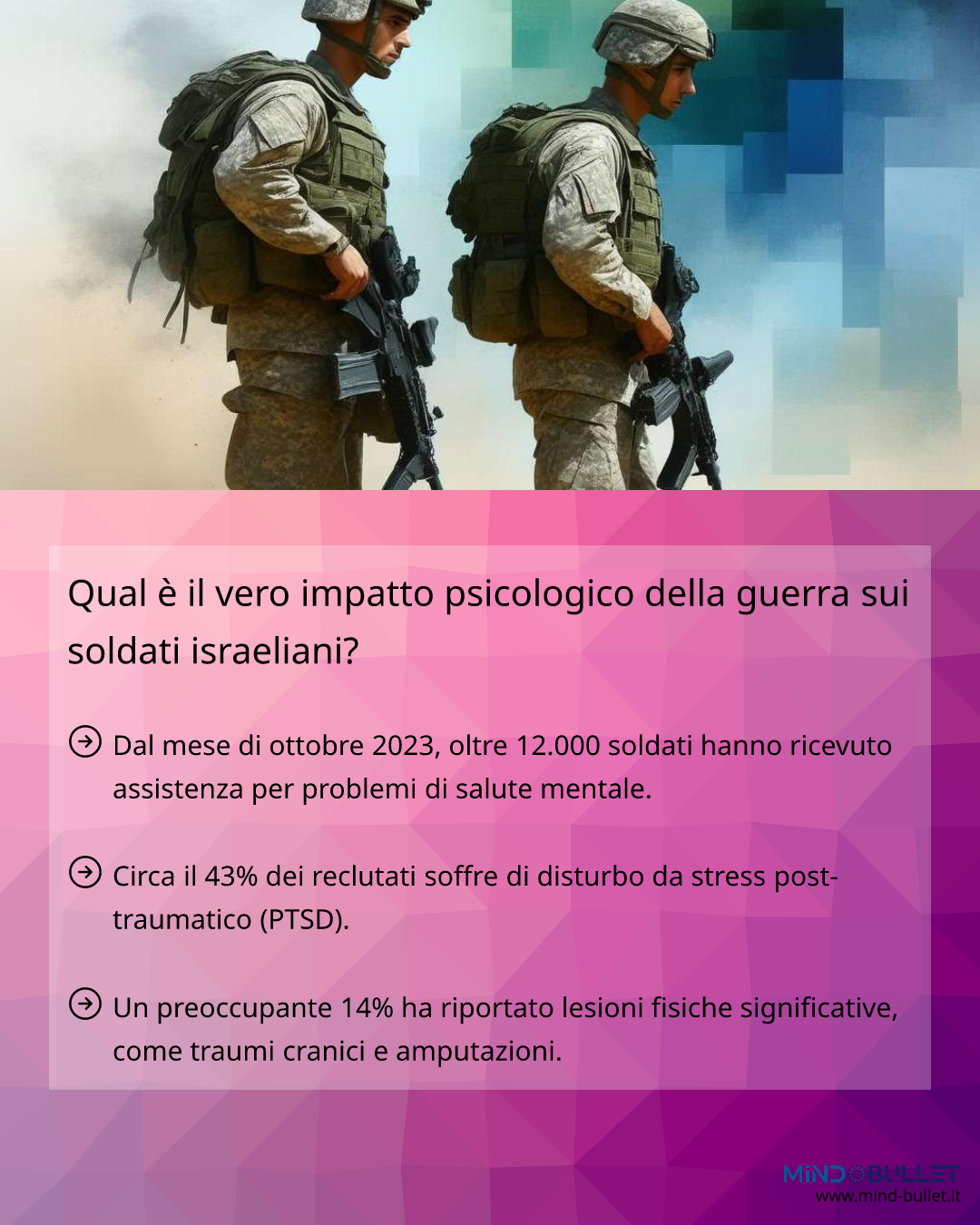Qual è il vero impatto psicologico della guerra sui soldati israeliani ...