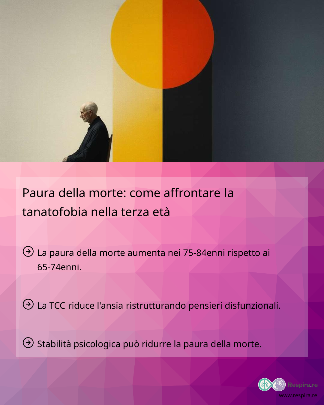 Paura della morte: come affrontare la tanatofobia nella terza età ...